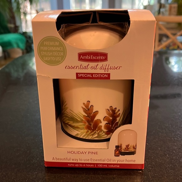 Accents | Ambi Escents Essential Oil Diffuser Holiday Pine | Poshmark